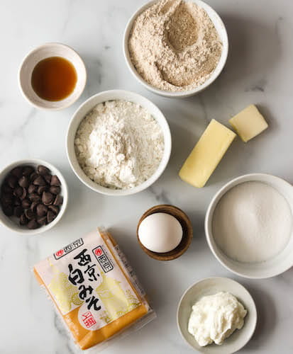 Miso Chocolate Chip Cookies | JAPANESE MISO